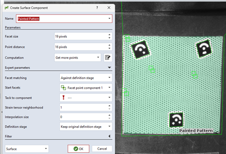 Using DIC with Vinyl Stencils for Barely Visible Damage Assessment